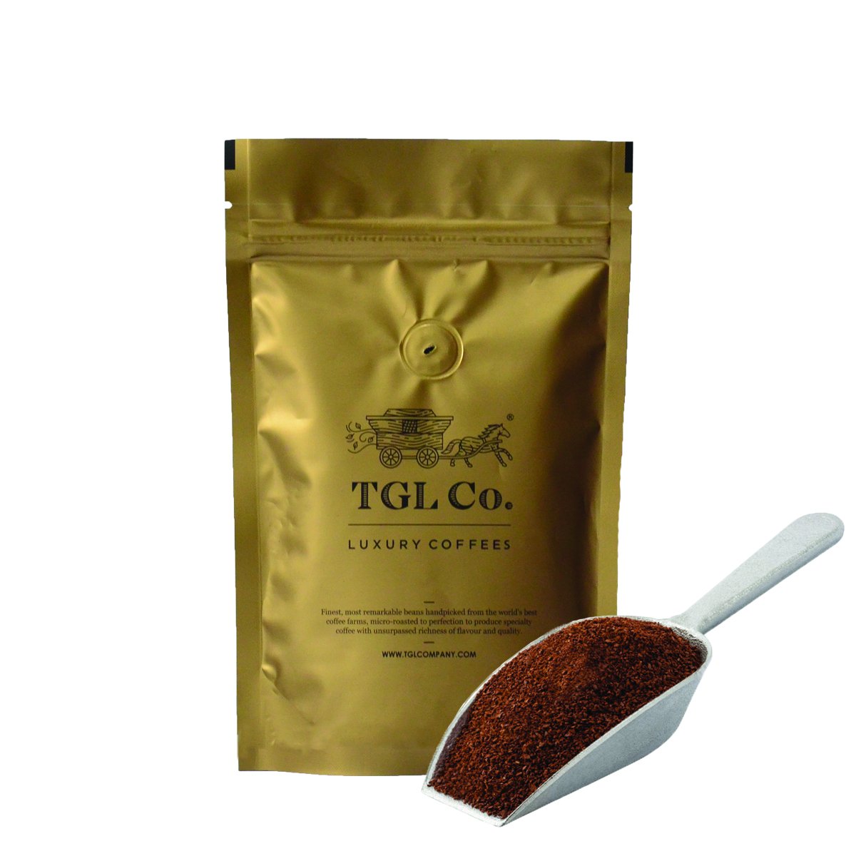 The Good Life Company Monsoon Malabar Aaa Roasted Coffee Beans (200 Gm ...