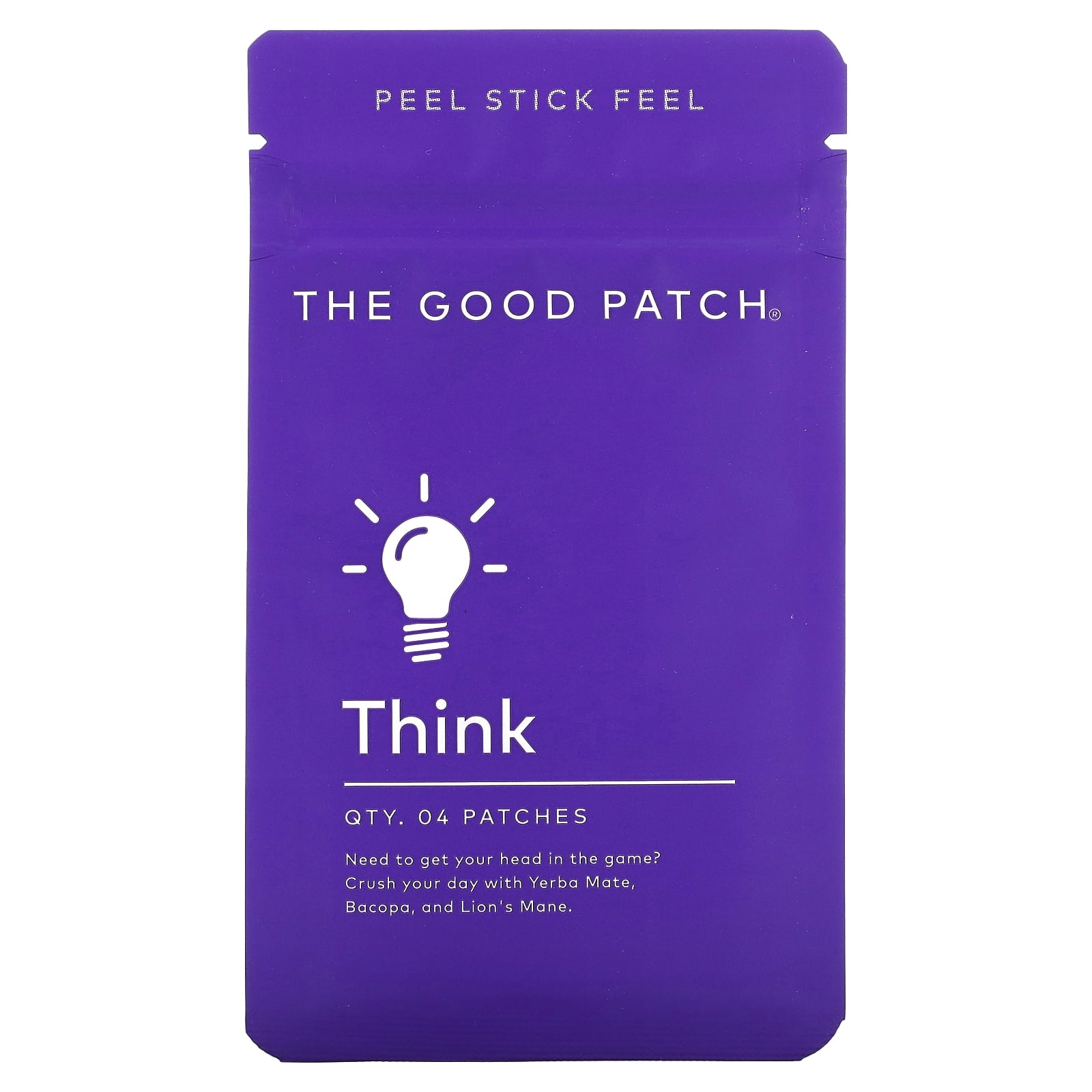 The Good Patch Think, 4 Patches - Walmart.com