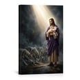 The Good Shepherd Jesus Christ Lamb Wolves Divine Grace Christian Home ...