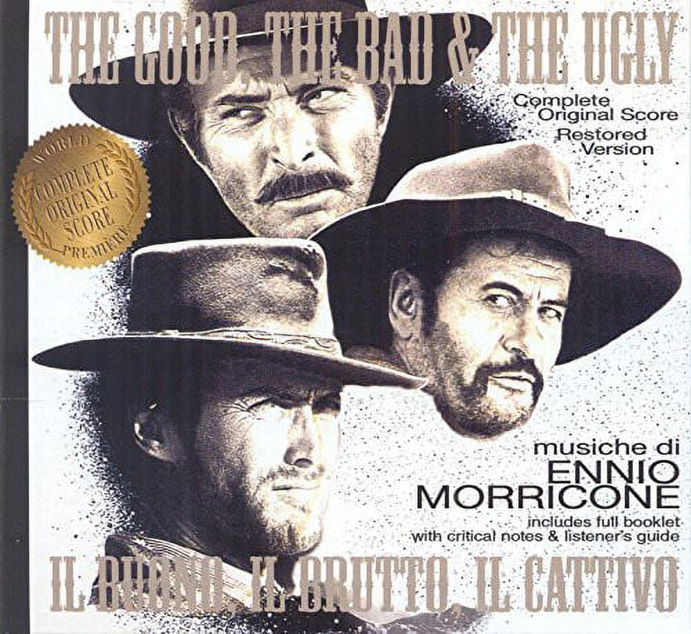 The Good, The Bad and the Ugly Soundtrack (CD) - Walmart.com