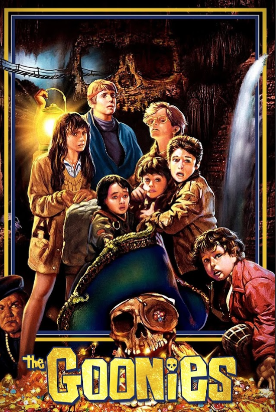 The Goonies 1985 Movie Poster 24x36 Adventure Classic Treasure Hunt ...
