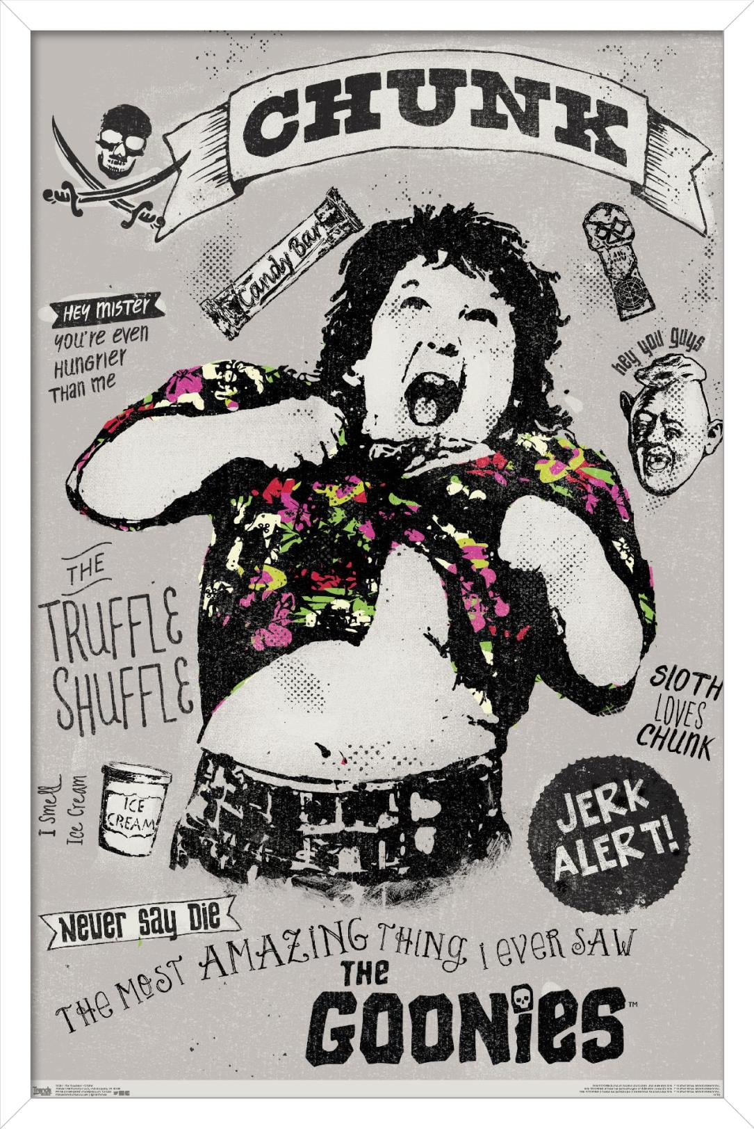 The Goonies - Chunk Wall Poster, 14.725" x 22.375" Framed - Walmart.com