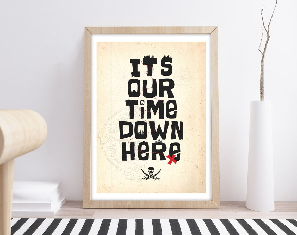 The Goonies Print Goonies Wall Art For Living Room Film Poster The ...
