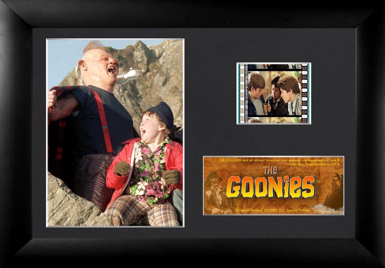 The Goonies (Sloth and Chunk) Minicell FilmCells Framed Desktop Presentation - Walmart.com