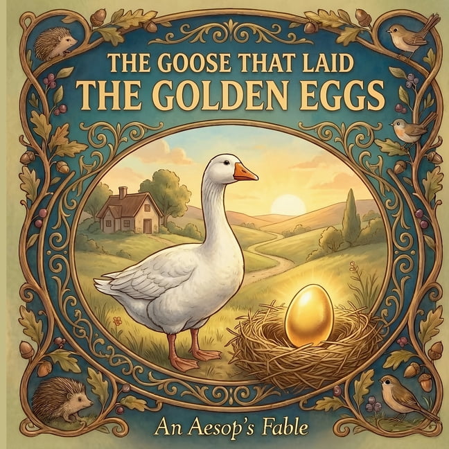Aesop's Fable The Goose that Laid the Golden Eggs: An Aesop's Fable ...