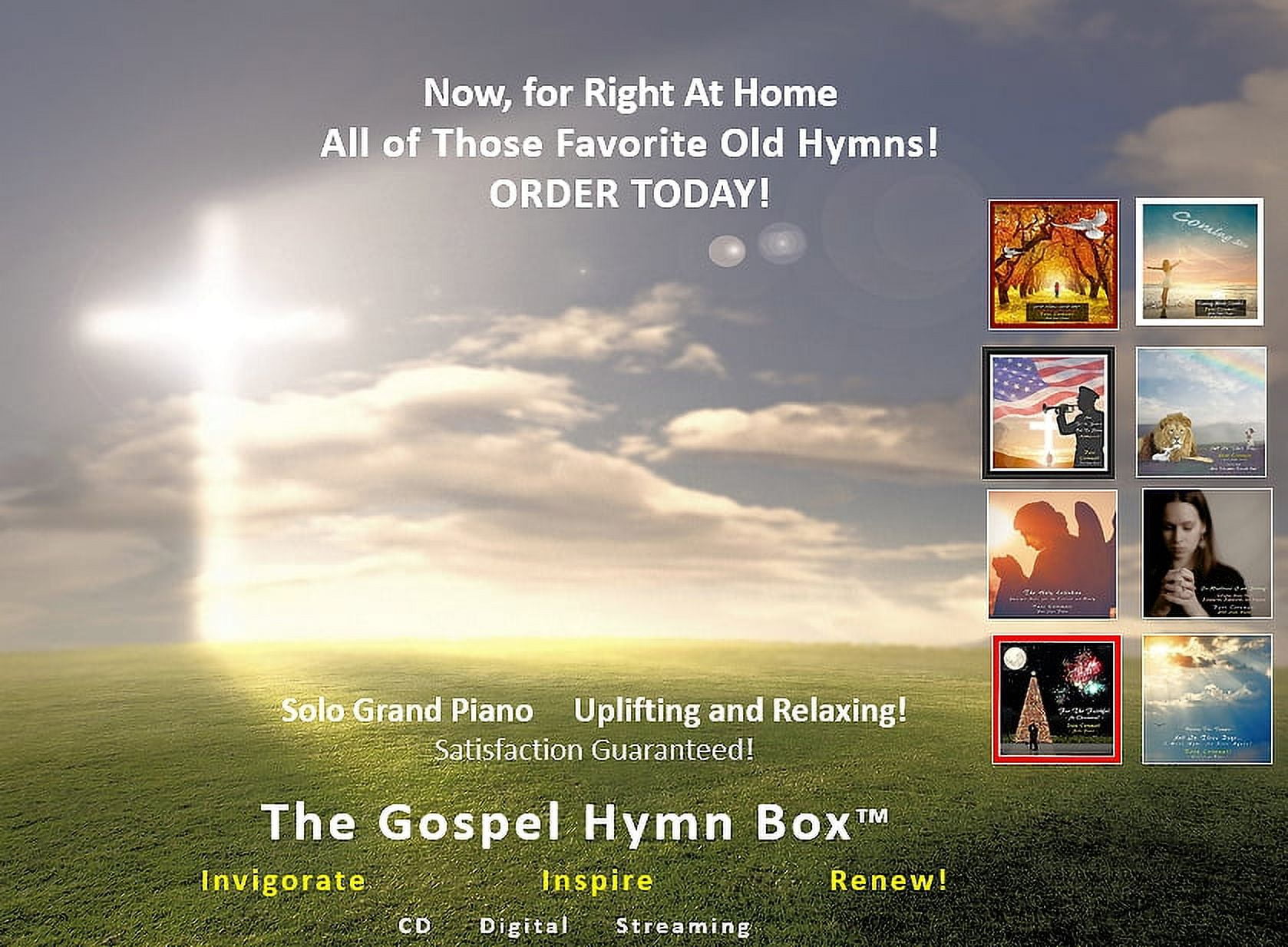 Gospel Hymn Box - Christian Piano Traditional Hymns of Faith and ...