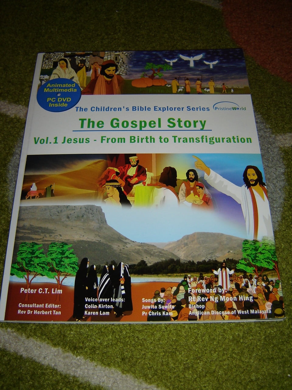 The Gospel Story - Vol. 1 Jesus - From Birth to Transfiguration / Animated Multimedia PC DVD ...
