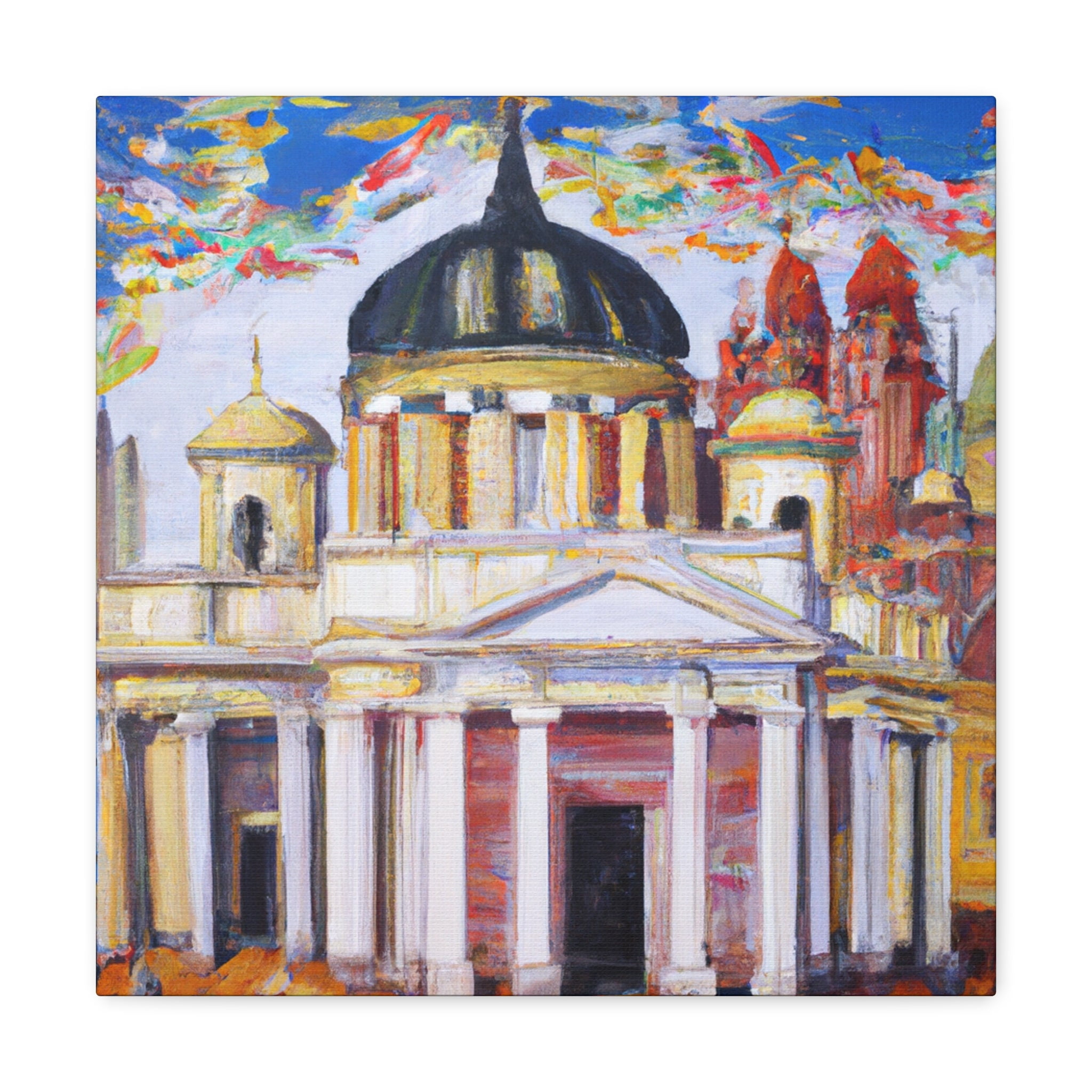 "The Grand Baroque Scene" - Canvas - Walmart.com