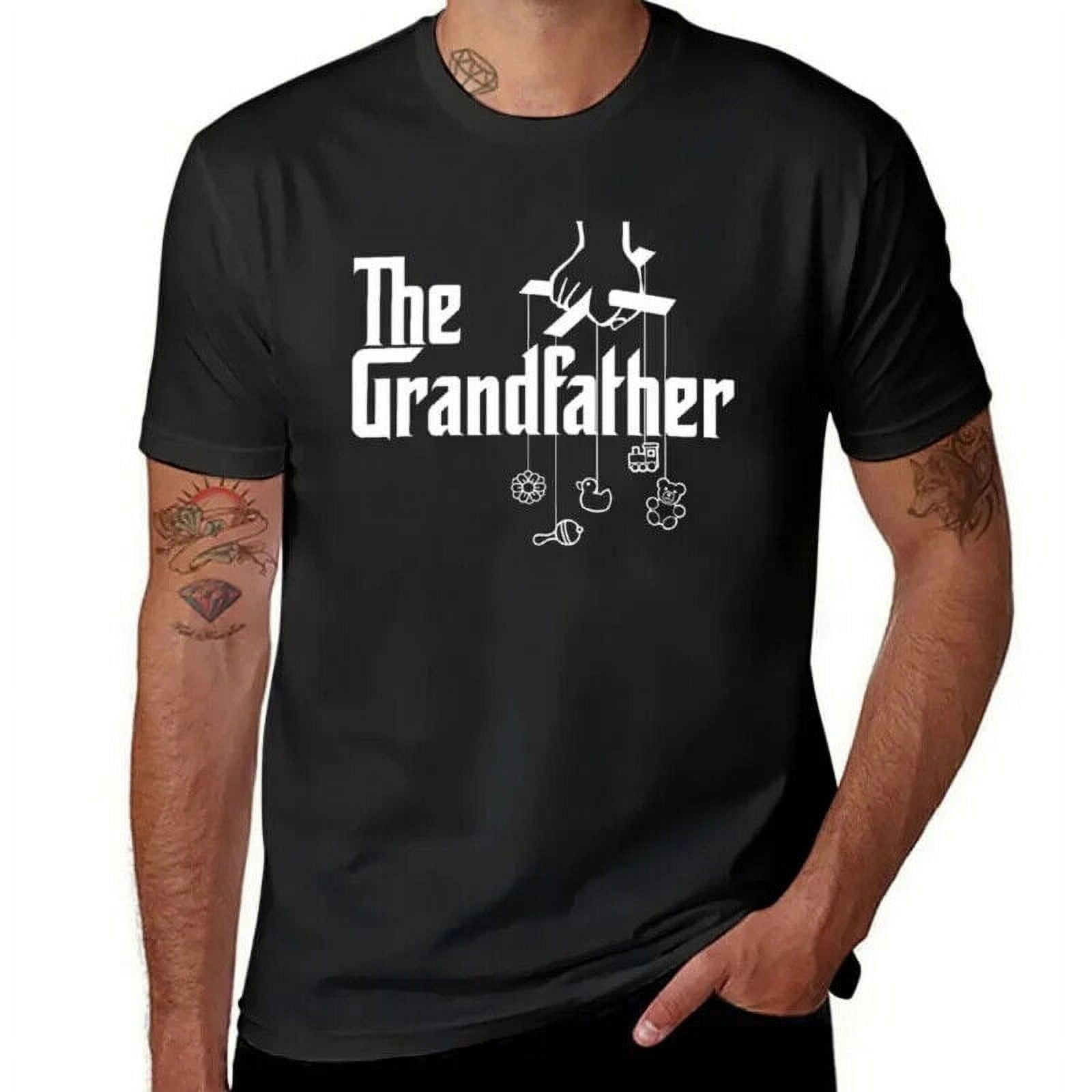 The Grandfather - Mafia Movie Logo Spoof T-Shirt summer top blacks cute ...