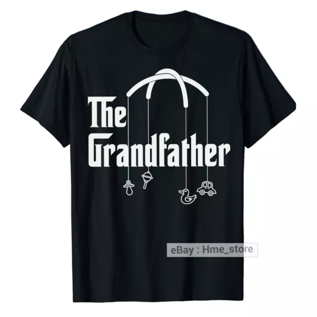 The Grandfather T-Shirt Funny Sayings Design for New Dad Grandpas ...