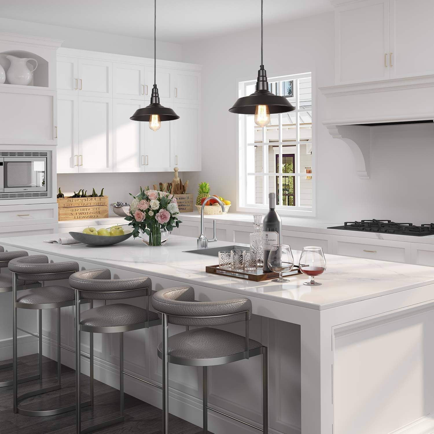 The Gray Barn Heavenly Winds 1-Light Kitchen Island Pendant Hanging ...
