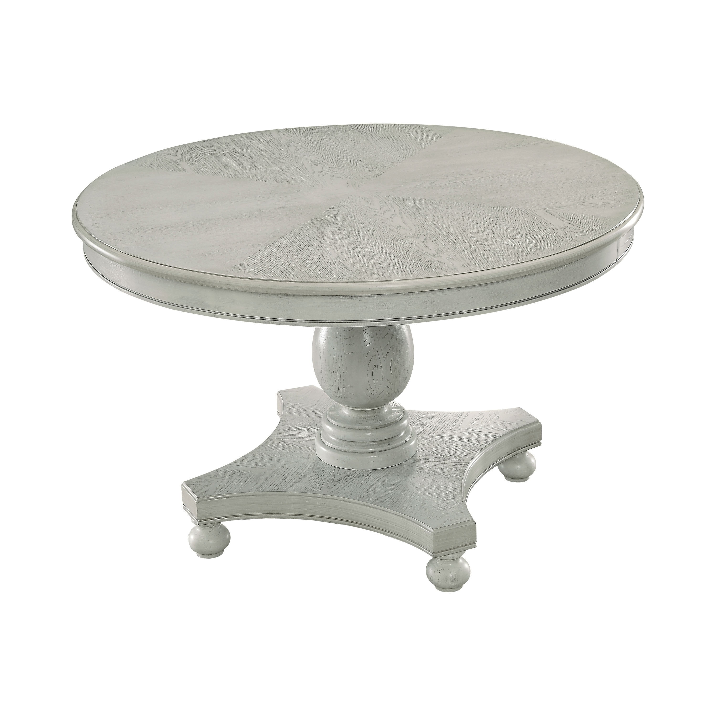 The Gray Barn Louland Falls Rustic 48-inch Wood Round Dining Table ...