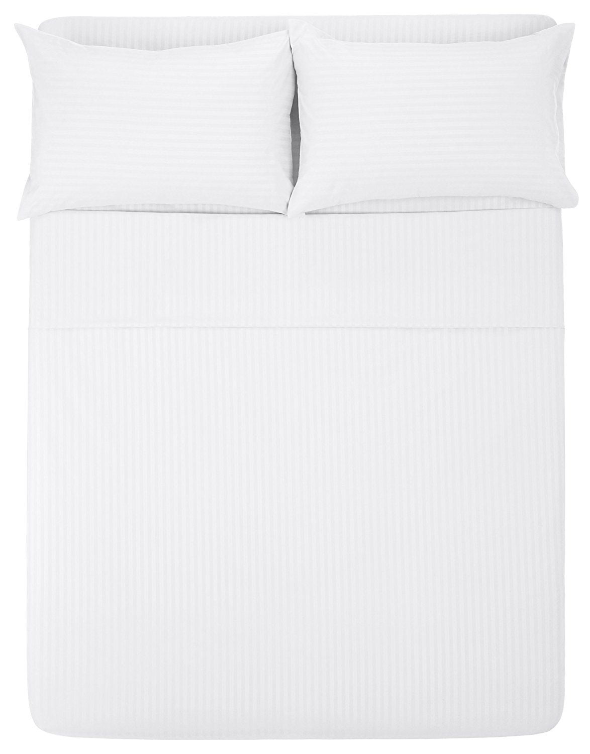 The Great American Store- 4PC (Twin XXL, Stripe White) 27 Inch Deep ...