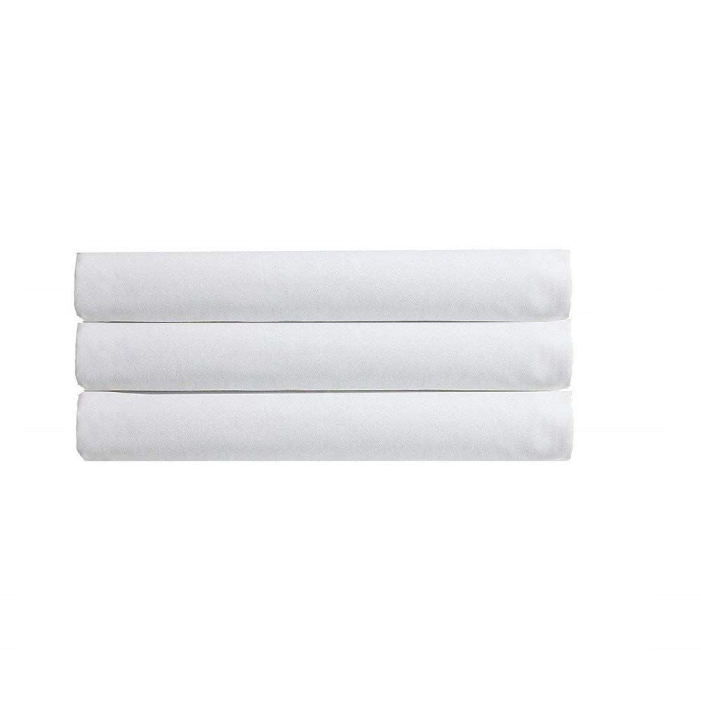 The Great American Store- Pack of 3 - Flat Sheet (Full Size, Solid ...