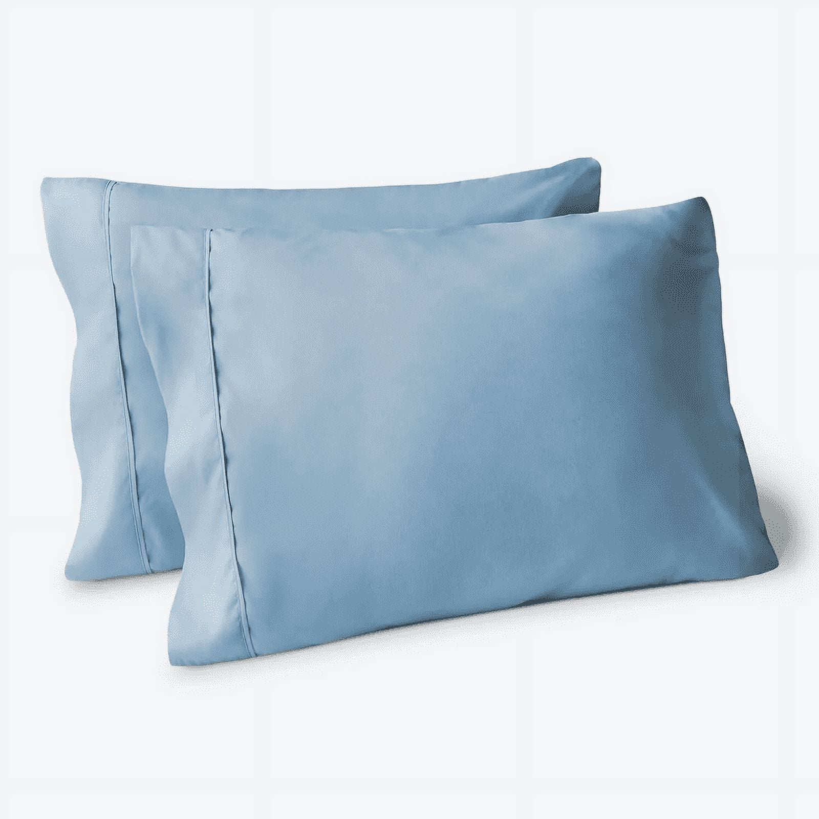 The Great American Store Queen Pillow Cases Solid Light Blue - 4 Pack ...