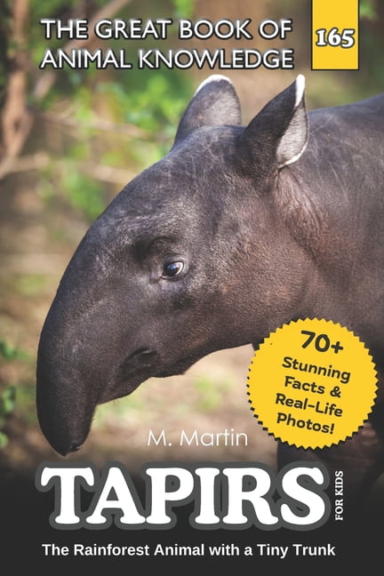 Tapirs for Kids: The Rainforest Animal with a Tiny Trunk, (Paperback ...
