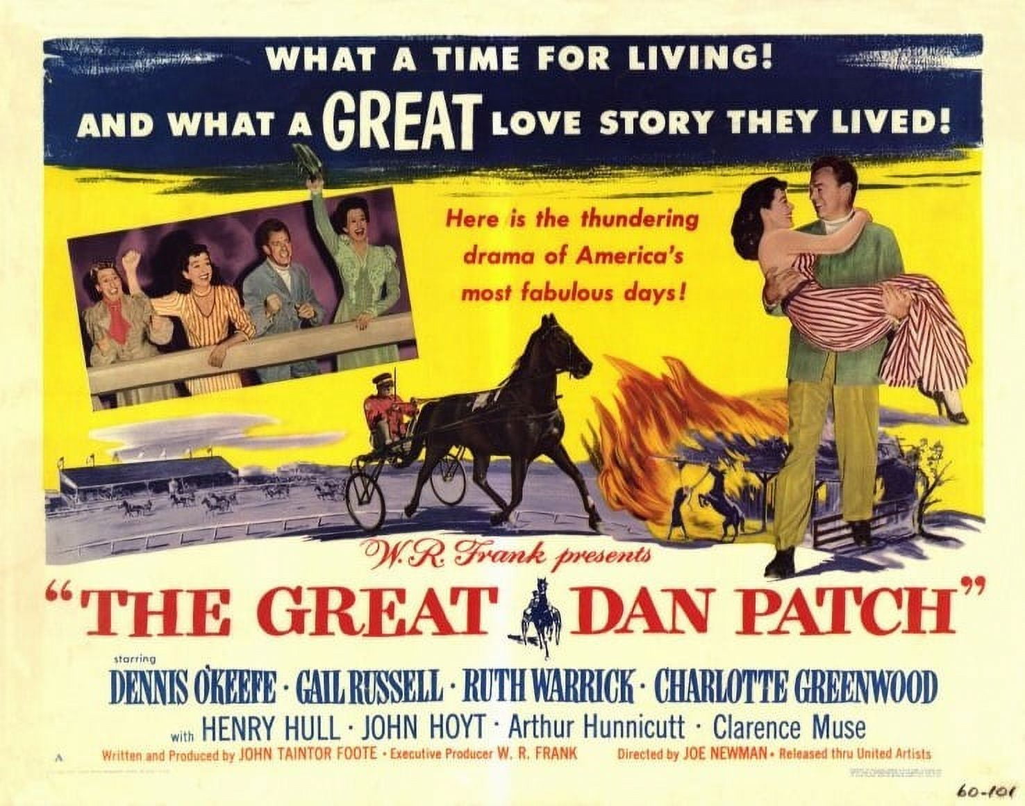 The Great Dan Patch POSTER (22x28) (1960) (Half Sheet Style A ...