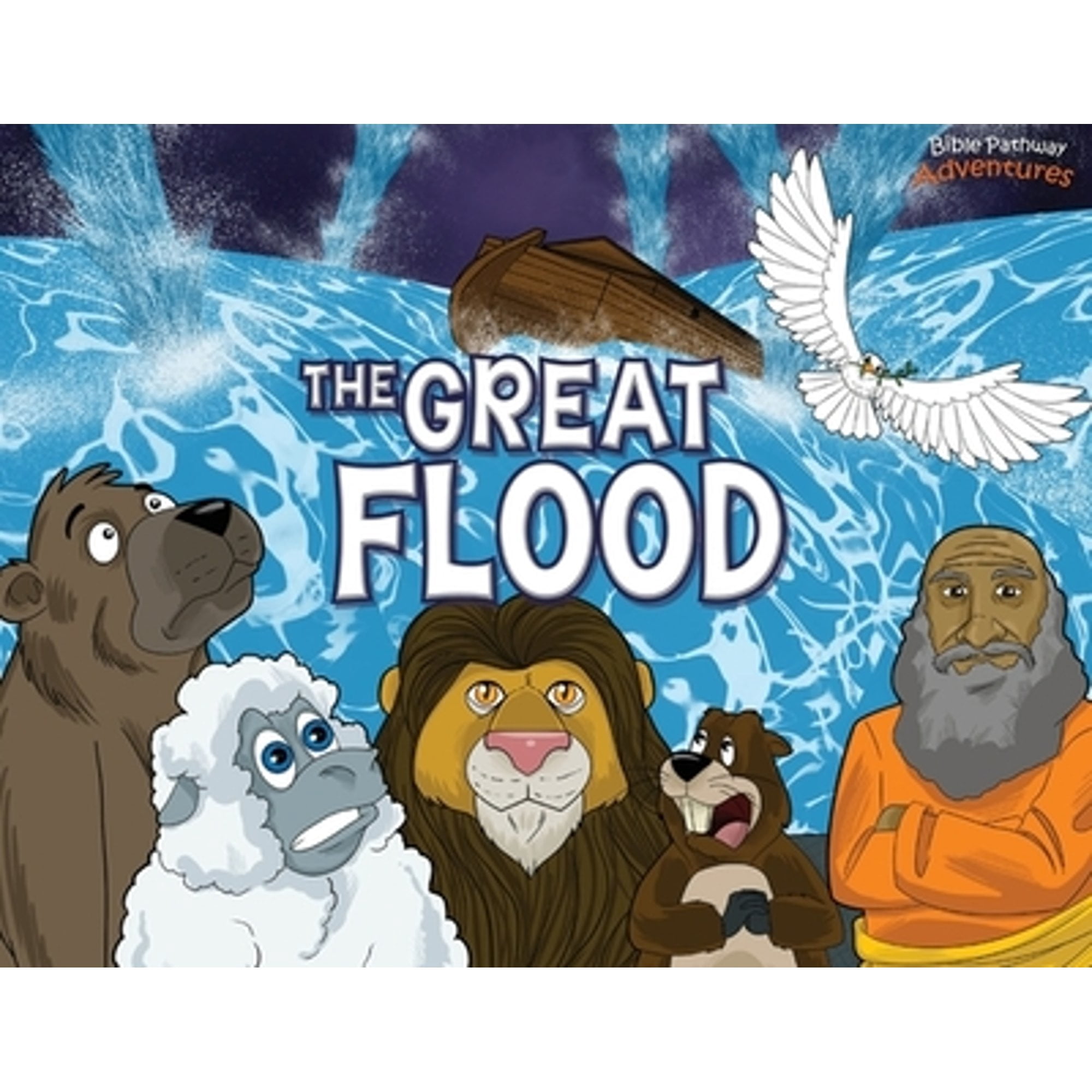 Pre-Owned The Great Flood: story of Noah's Ark (Paperback 9780473441609 ...