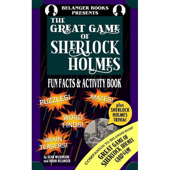 The Great Game of Sherlock Holmes Fun Facts & Activity Book - Walmart.com