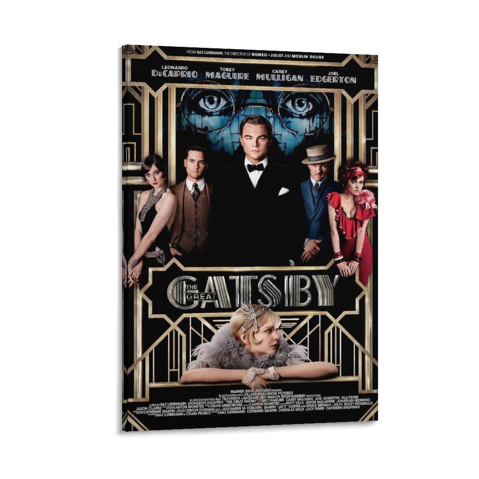 The Great Gatsby Movie Poster (14) Print Photo Art Painting Canvas ...