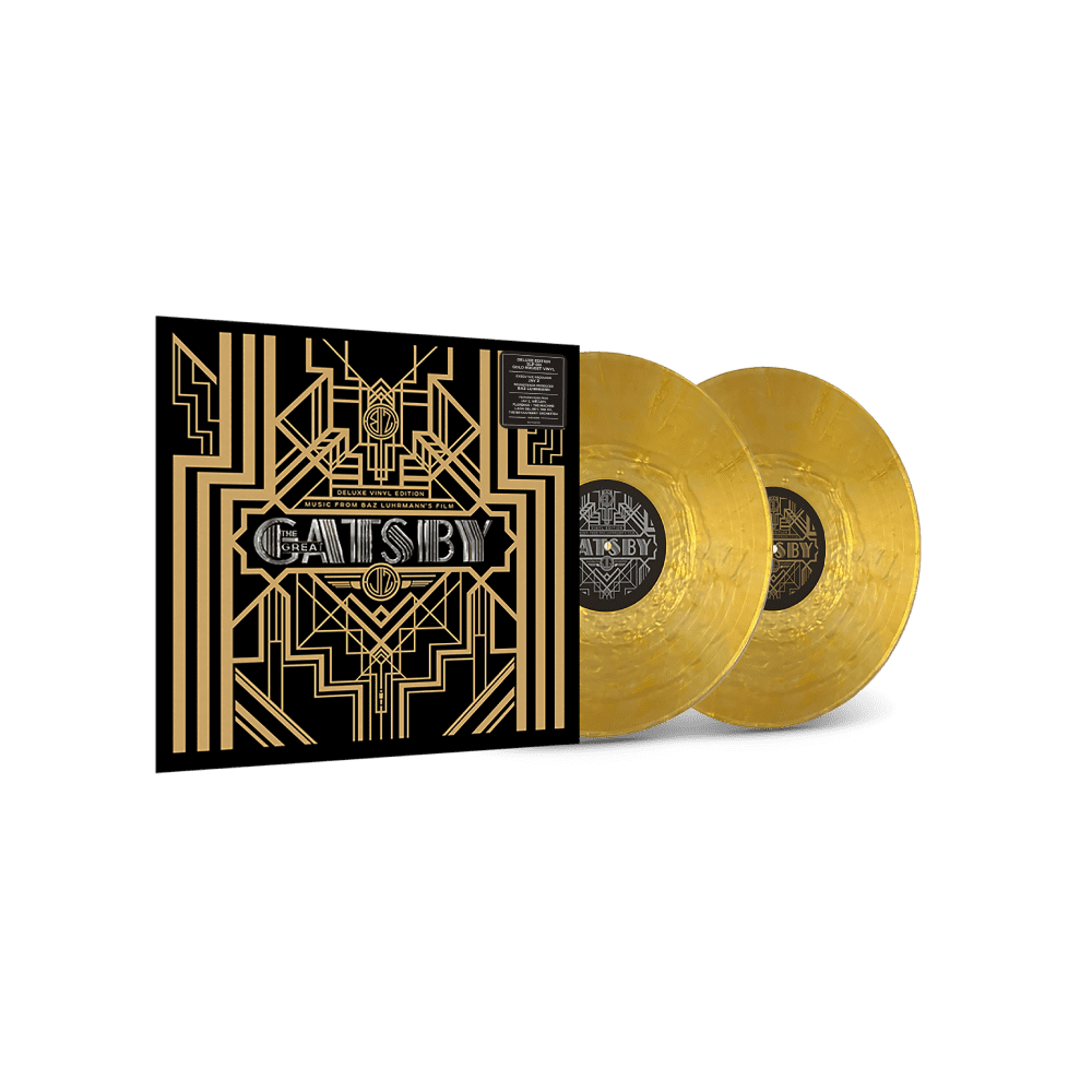 The Great Gatsby Soundtrack Exclusive Deluxe Edition Gold Nugget 2LP ...