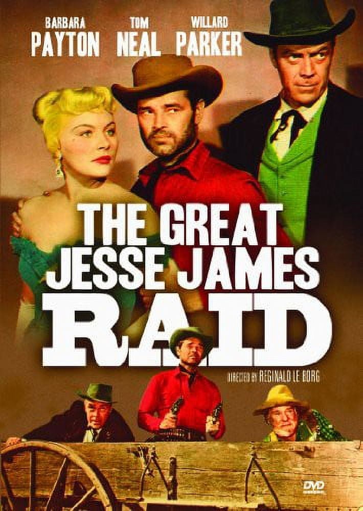 The Great Jesse James Raid (DVD), Kit Parker Films, Western - Walmart.com