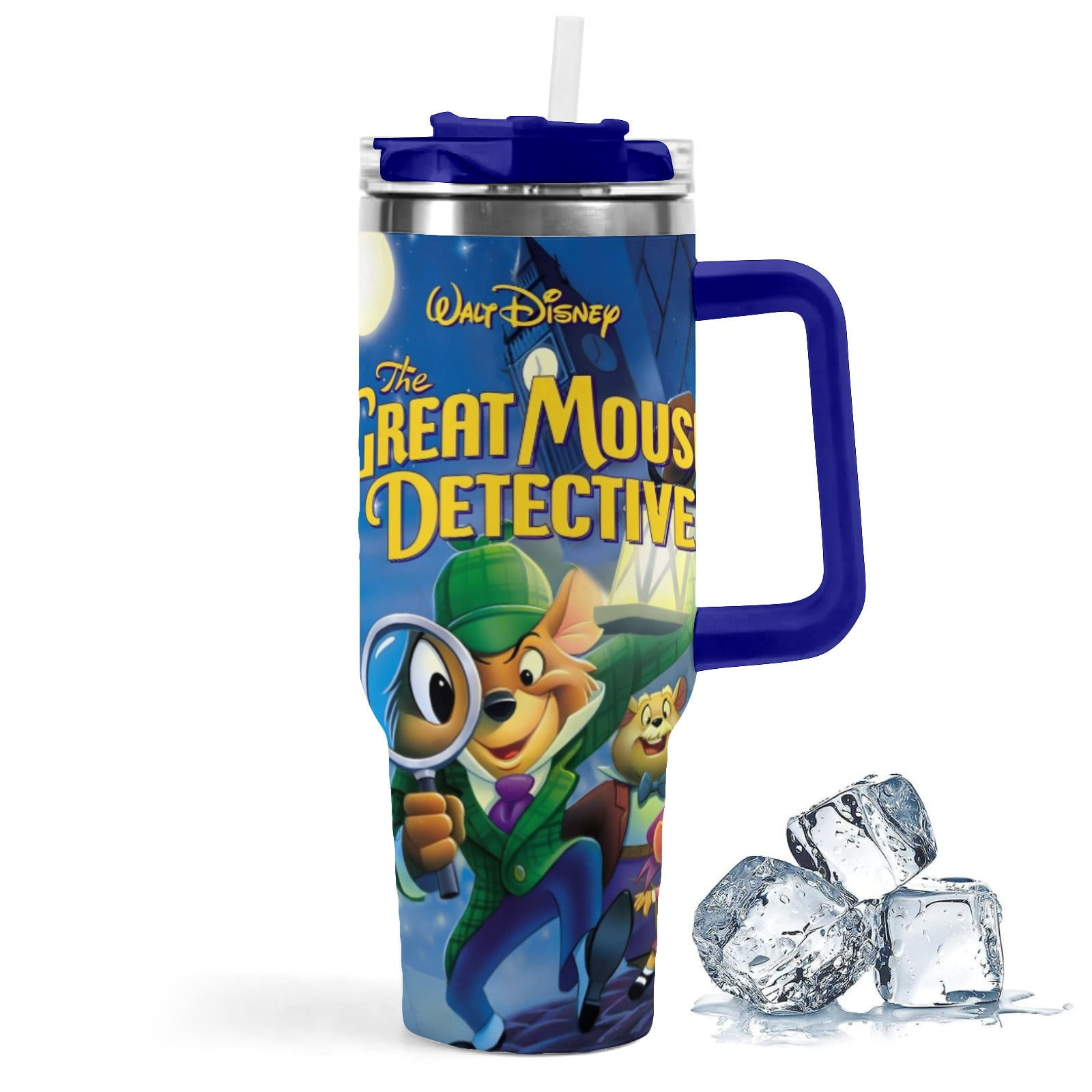 The Great Mouse Detective Large capacity car cup has an iconic print ...