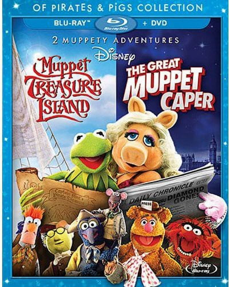 The Great Muppet Caper / Muppet Treasure Island (Blu-ray + DVD), Walt ...