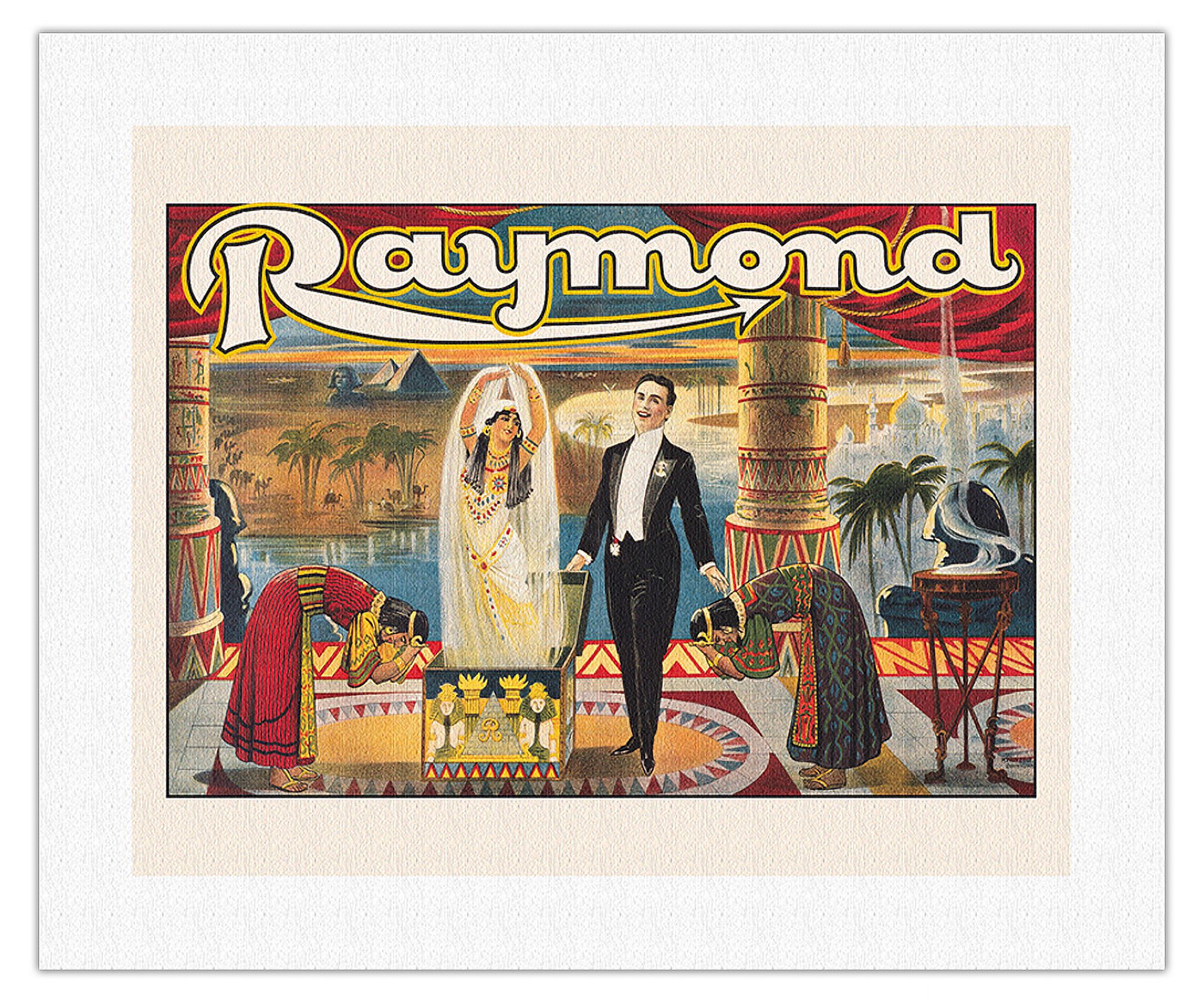 The Great Raymond Magician - Egyptian Show at Stoll Theater - Vintage ...