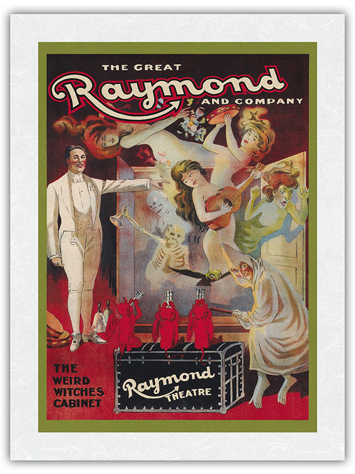 The Great Raymond and Company - The Weird Witches Cabinet - Vintage ...