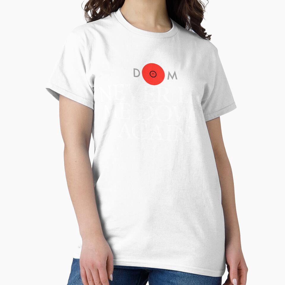 The Great Retro Never Let Me Down Again White Logo T-Shirt - Walmart.com