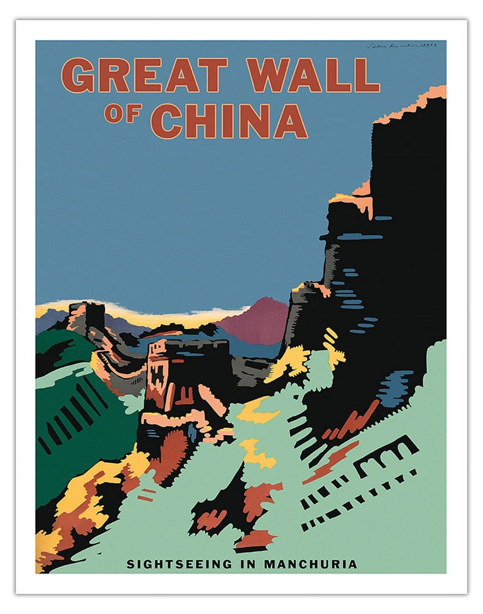 The Great Wall of China - Sightseeing in Manchuria (Manzhou) - Manzhou ...
