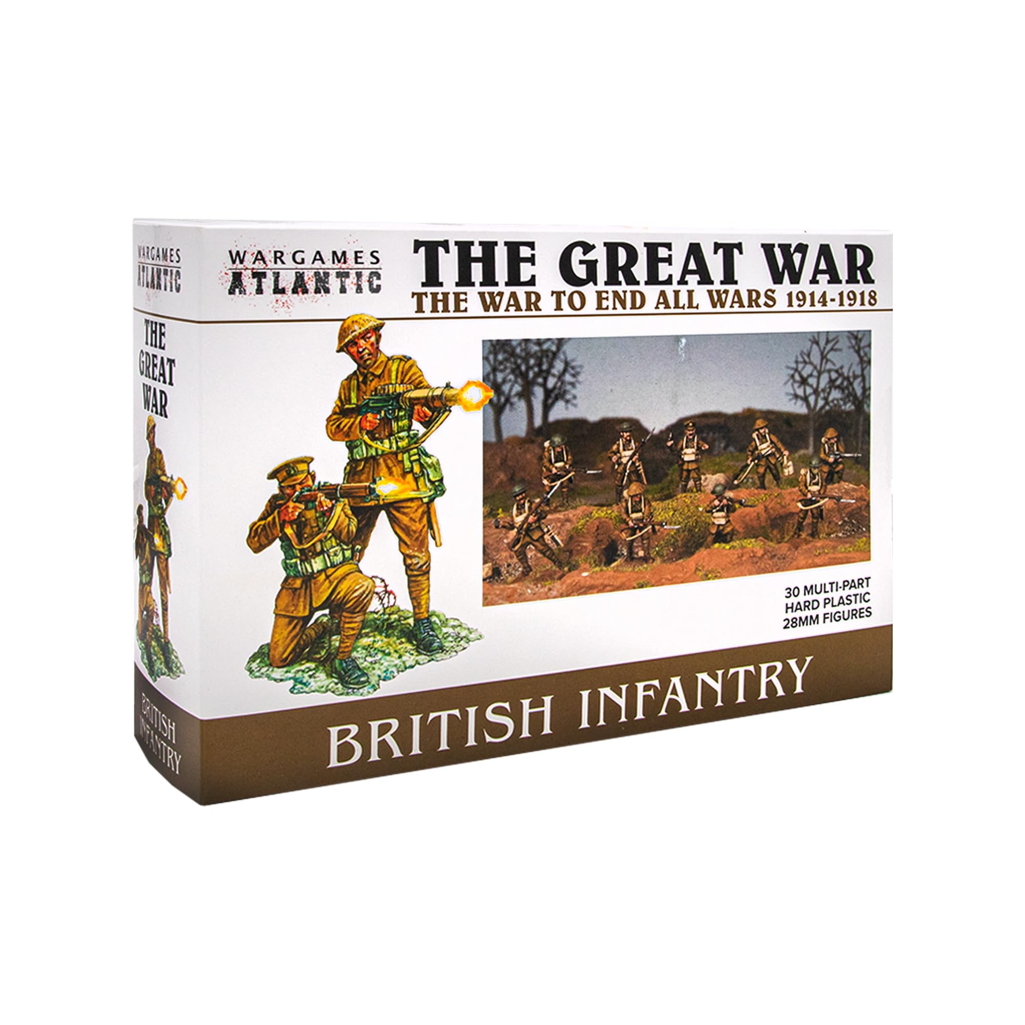 The Great War - British Infantry 1916-1918 Minatures | 30 Multi-Part ...
