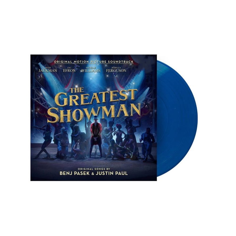 The Greatest Showman Exclusive Limited Edition Blue Colored Vinyl LP ...