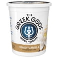 The Greek Gods Probiotic Honey Vanilla Greek Yogurt, 32 oz - Walmart.com