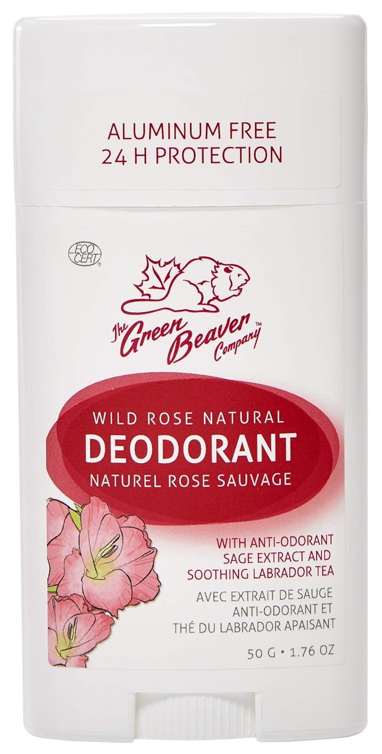 The Green Beaver - Deodorant Stick Wild Rose - 1 Each - 1.78 OZ ...