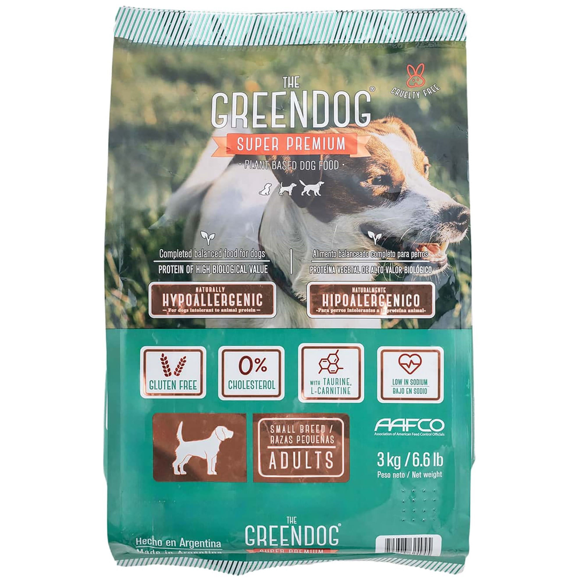 The Green Dog: Super Premium - Adult Small Bite - 6.6 Lb Bag Dog Food ...