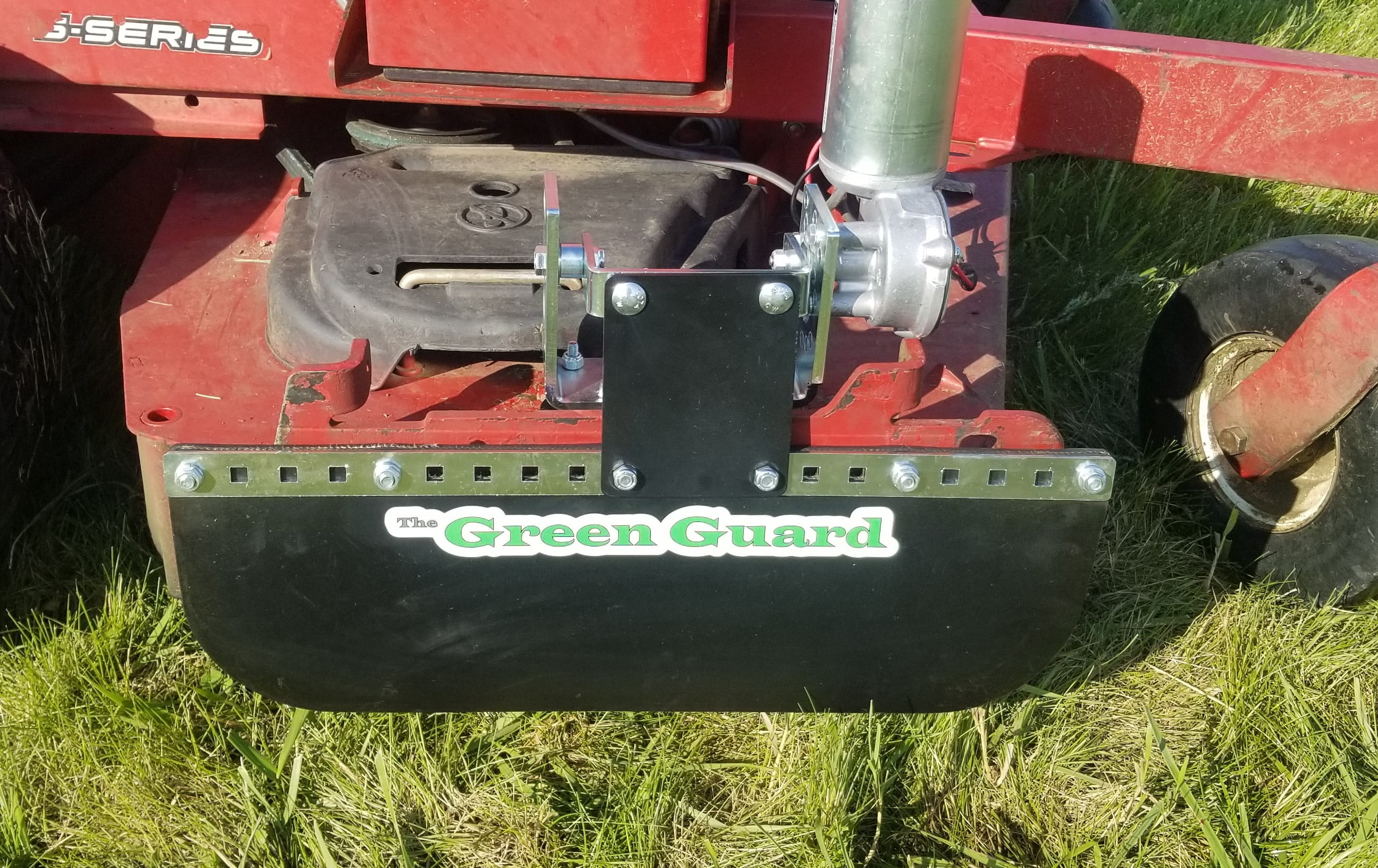 The Green Guard [SLIM - HD]' Motorized Chute Blocker (w/Rubber Guard ...