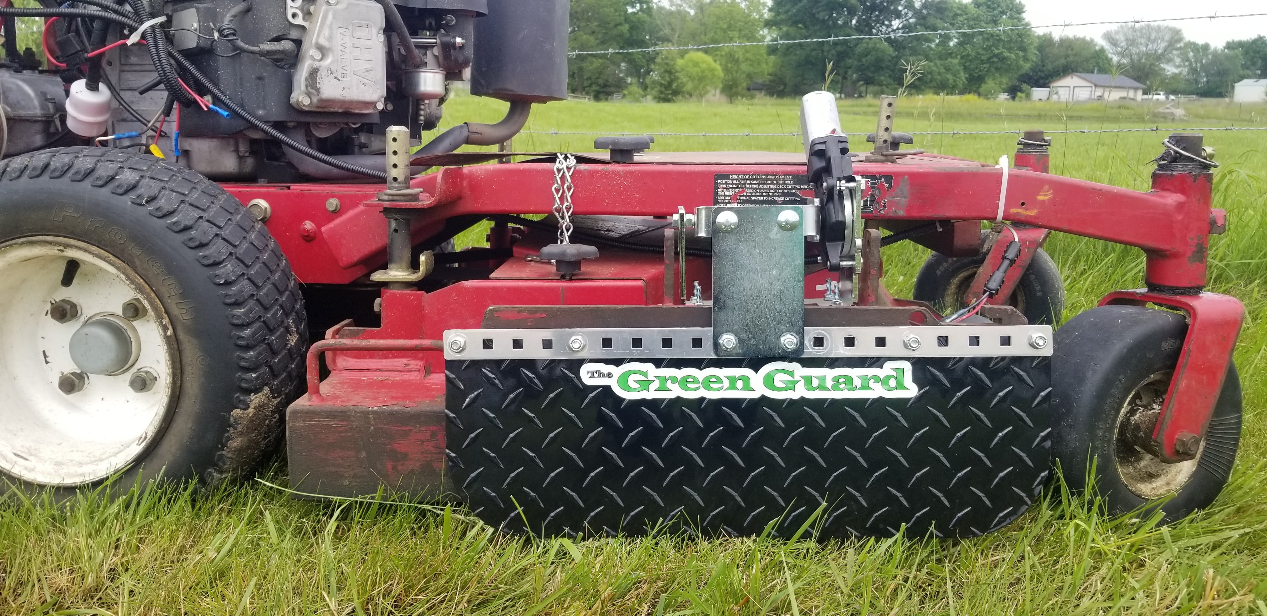 The Green Guard - Slim' Motorized Chute Blocker (w/Aluminum Guard ...