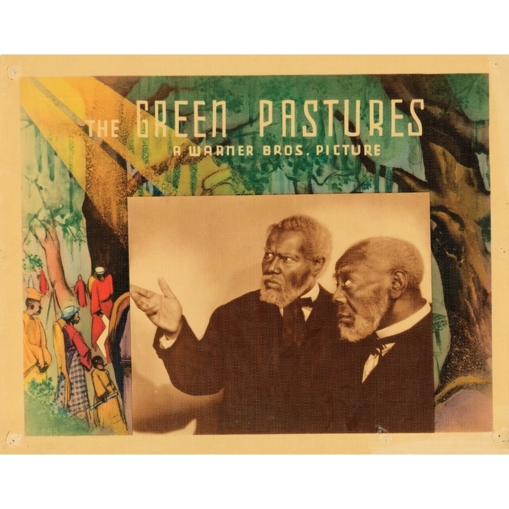 The Green Pastures Lobbycard Rex Ingram 1936 Movie Poster Masterprint ...