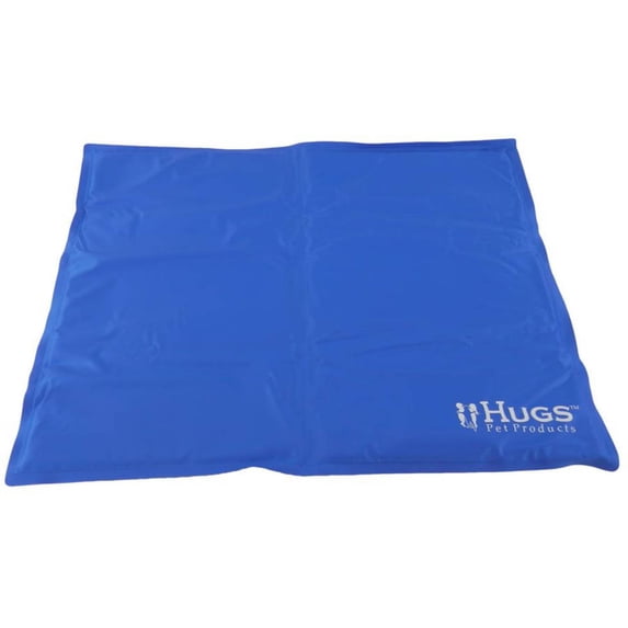Hugs Pet Products Chillz Pad Comfort Cooling Gel Pet Pad, Blue, Medium ...