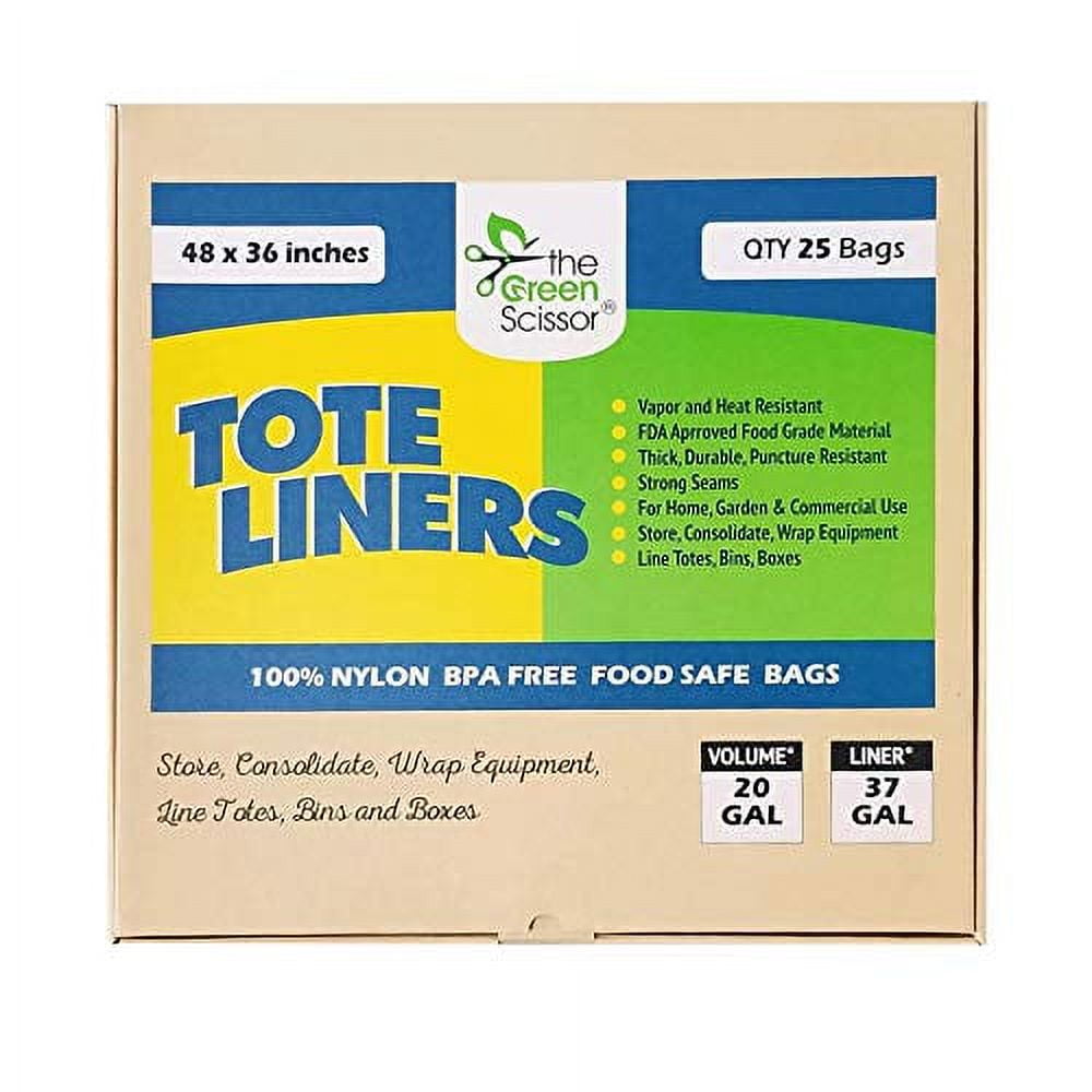 The Green Scissor Tote Liners 48 x 36 in - 25 pk - Walmart.com