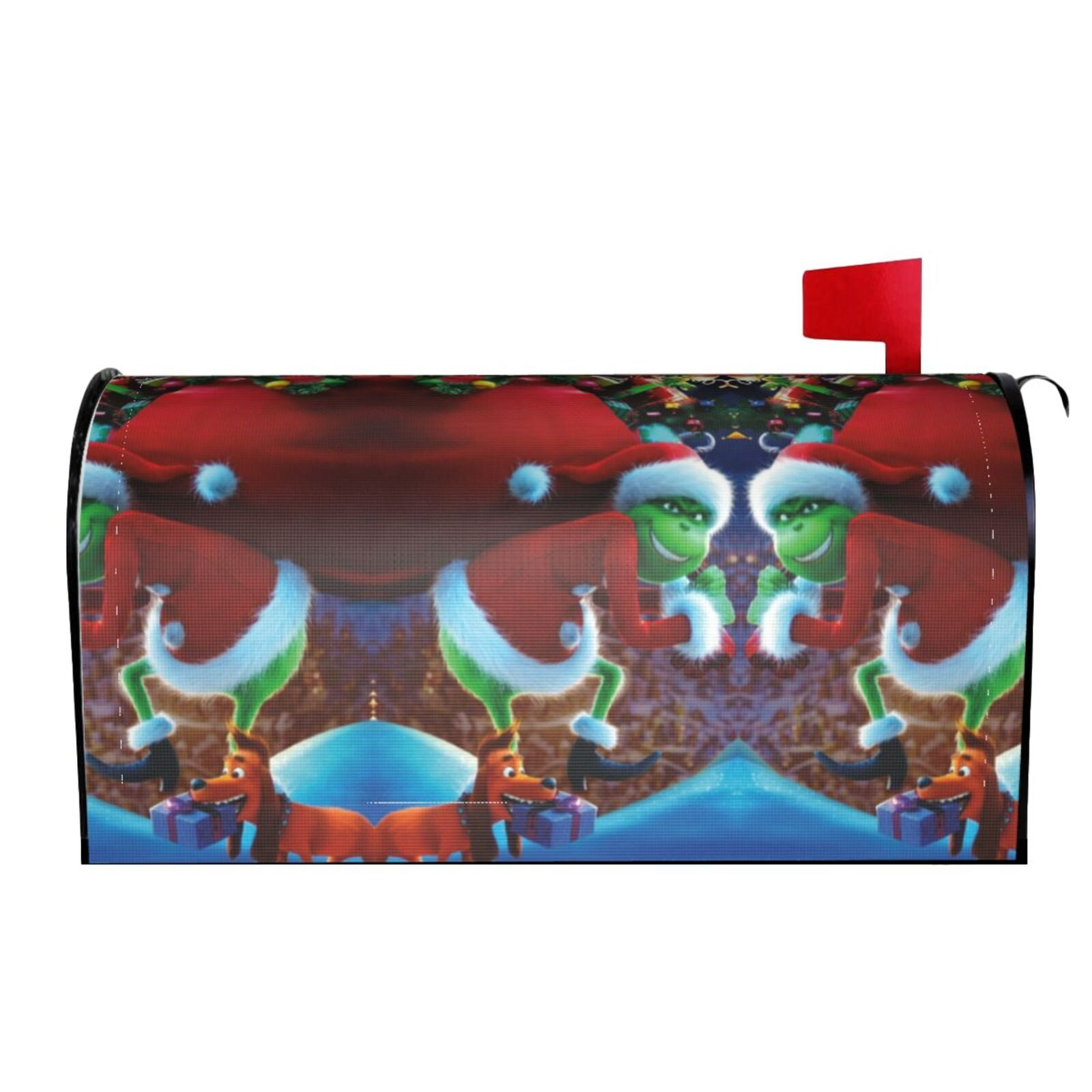 The Grinch 10 Cartoon Character Mailbox Cover Magnetic Standard Size ...