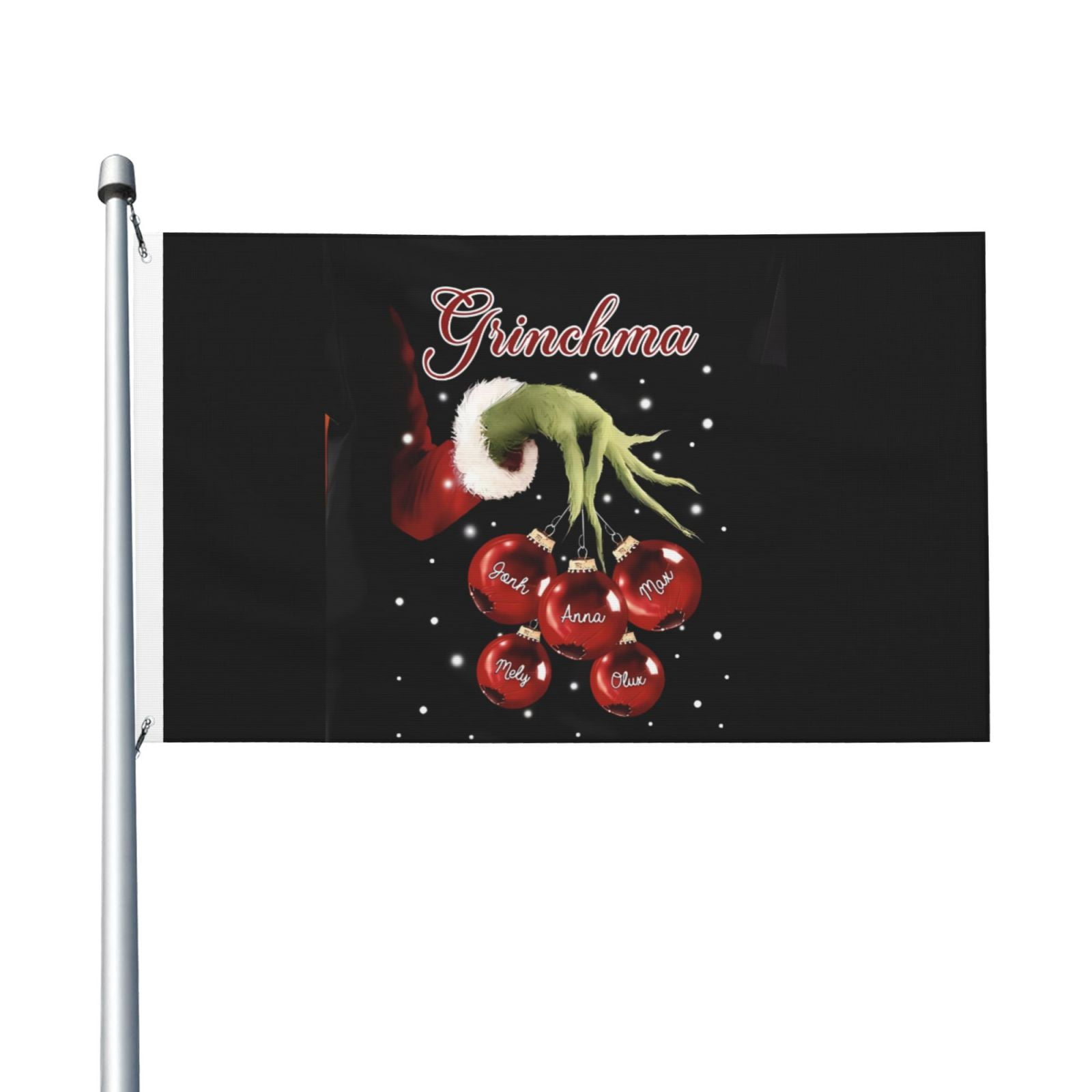 The Grinch 17 3x5ft Face Flag Fade Proof Holiday Fall Flag Outdoor ...