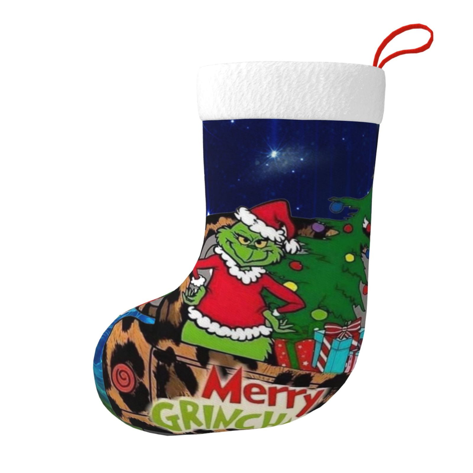 The Grinch 20 18 Inches Christmas Stockings, Large Super Soft Christmas ...