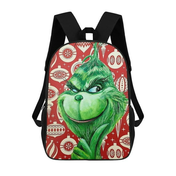 The_Grinch 3D Print 17inch Laptop Backpack Personalized Backpack for ...