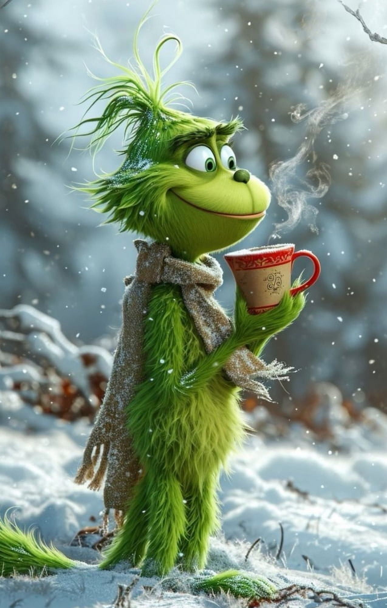 The Grinch 5D Diamond Art Painting for Adults and Kits Full Drill 12x16 ...