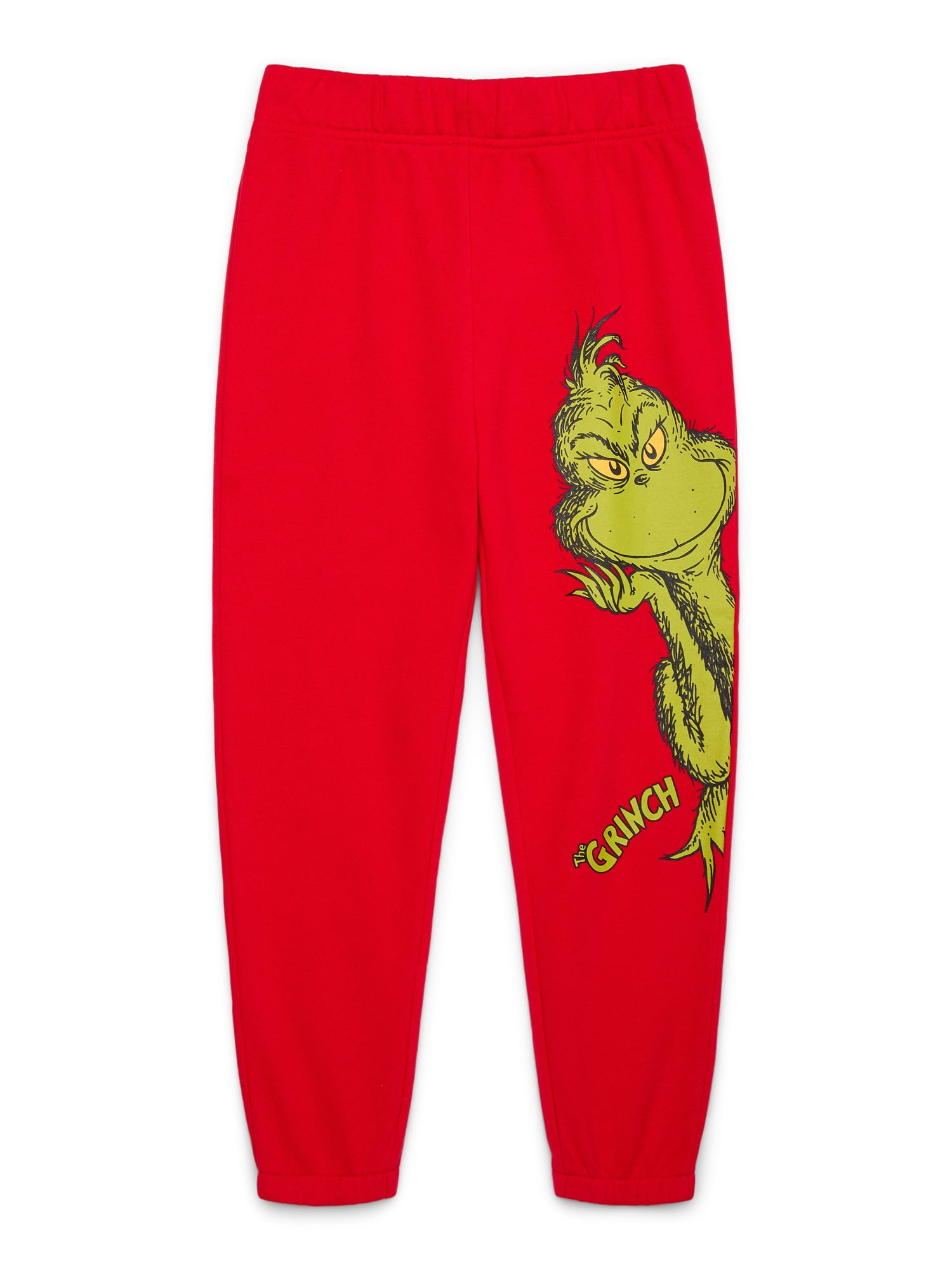 The Grinch Boys’ Graphic Jogger Pants, Sizes 4-18 - Walmart.com