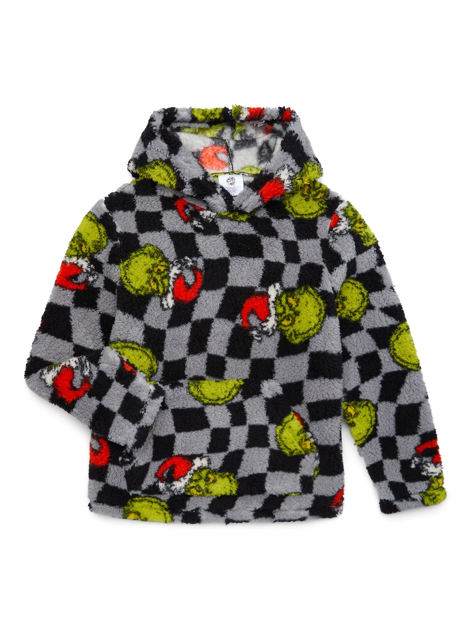 The Grinch Boys’ Pullover Hoodie with Long Sleeves, Sizes 4-18 ...