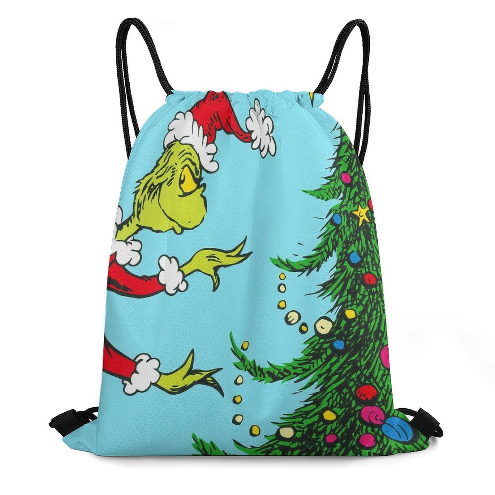 The Grinch Bundle Pocket Drawstring Bag Cinch Bags Versatile Backpack ...